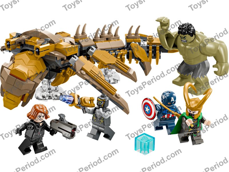 LEGO 76290 The Avengers vs. The Leviathan Set Parts List