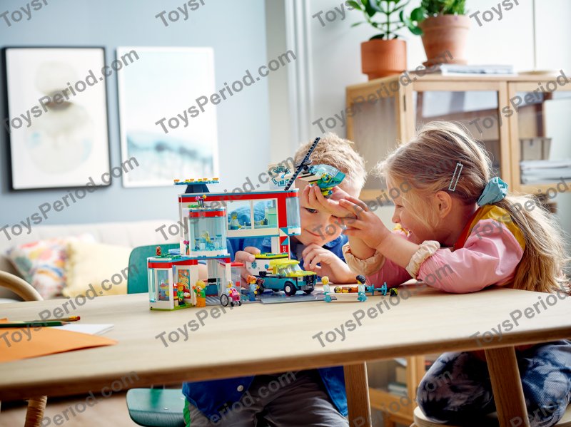 LEGO 60330 Hospital Set Parts List