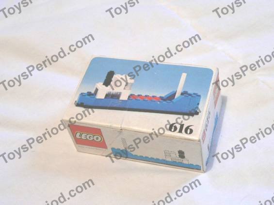 LEGO 616 Cargo Ship Instructions and Parts List