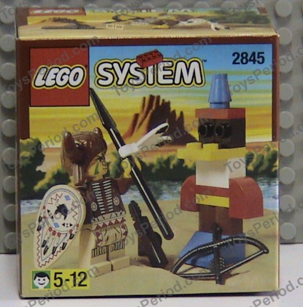 LEGO 2845 Indian Chief Instructions and Parts List
