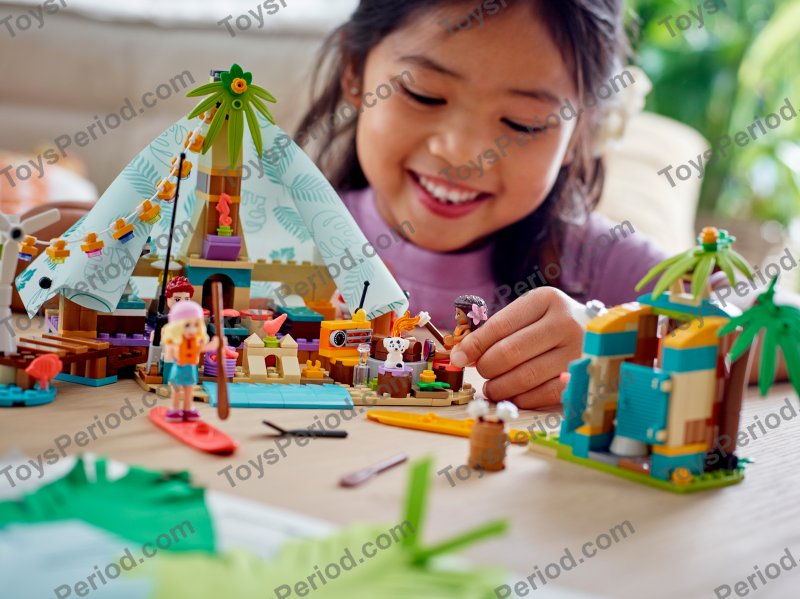 LEGO 41700 Beach Glamping Set Parts List