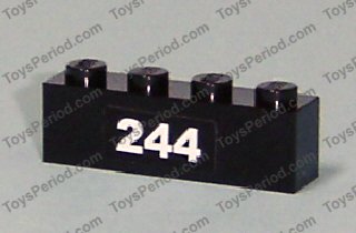 LEGO Sets with Part 3010pb101 Brick 1 x 4 with White '244' Pattern ...