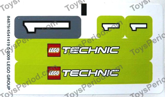 LEGO Sets with Part 8256stk01 Sticker Sheet for Set 8256 - (84879/4541419)