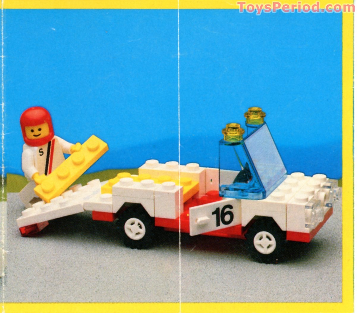 LEGO 6634 Stock Car Instructions and Parts List