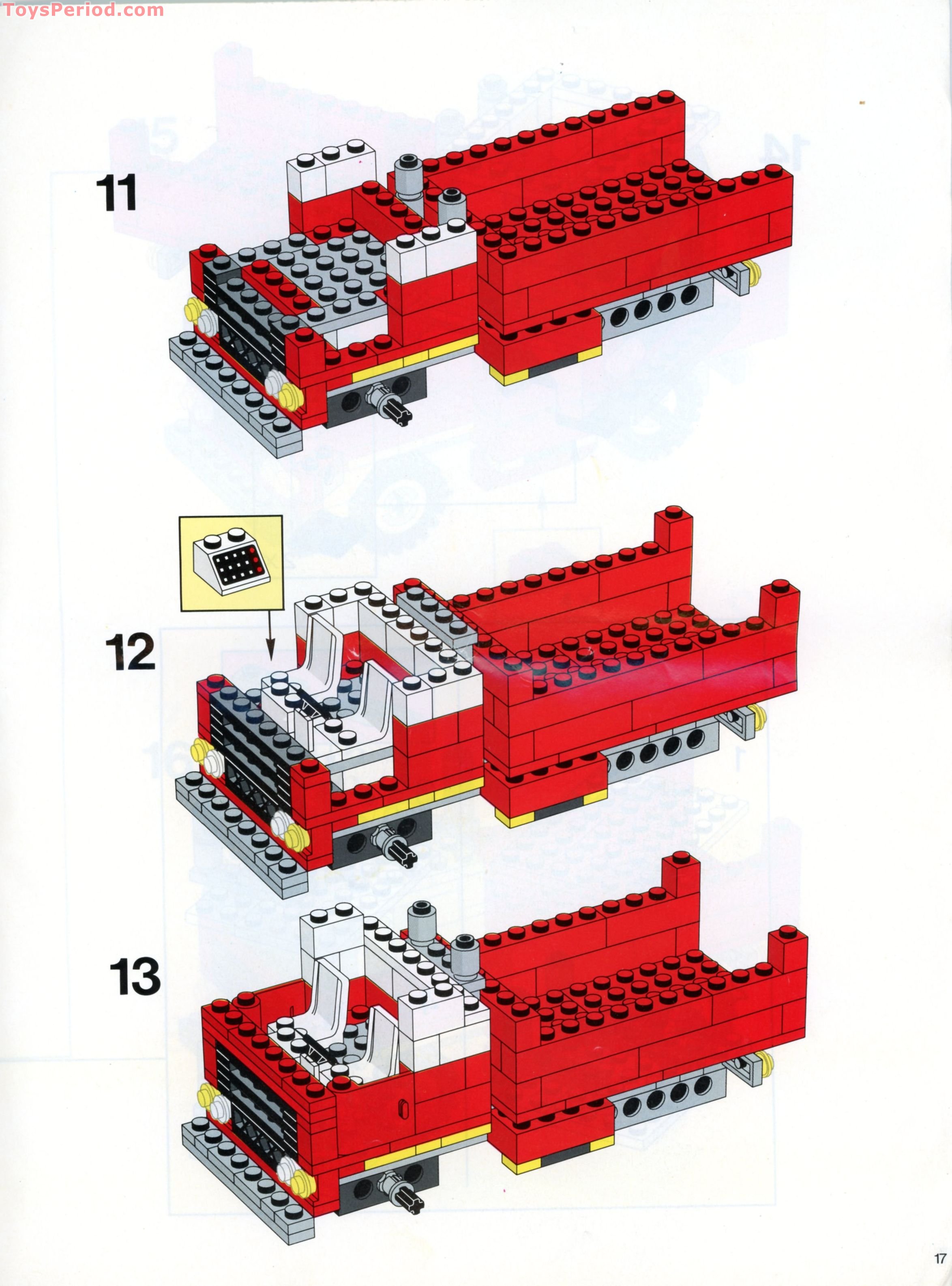 LEGO 715 Basic Building Set 7 Plus Instructions and Parts List