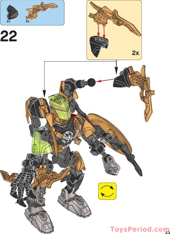 LEGO 44002 Rocka Instructions and Parts List