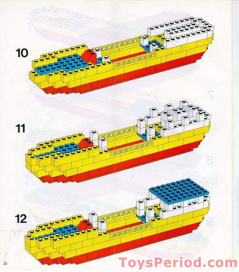 LEGO 565-2 Build-N-Store Chest, 5 Plus Instructions and Parts List