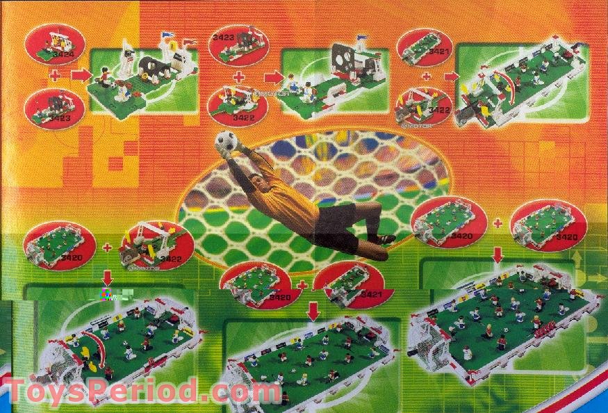 LEGO 3424 Target Practice Instructions and Parts List