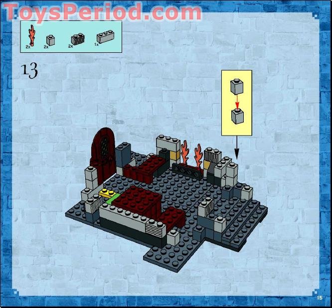 LEGO 4754 Hagrid's Hut (2nd Edition) Instructions and Parts List