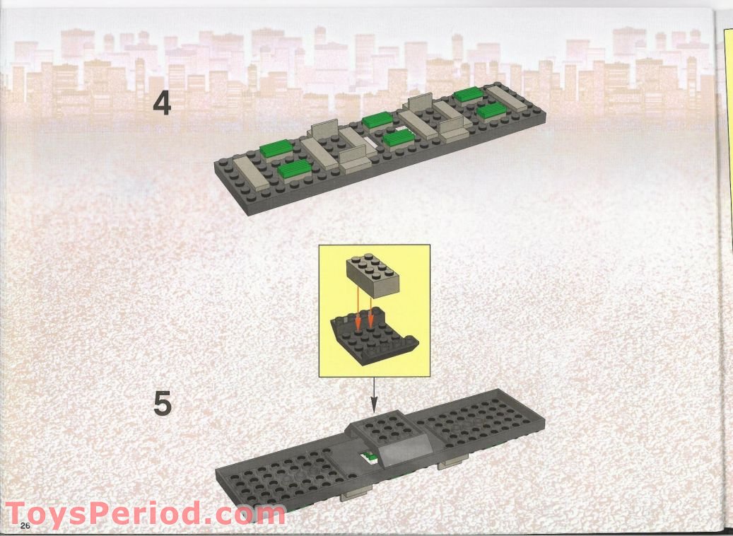 LEGO 4512 Cargo Train Instructions and Parts List