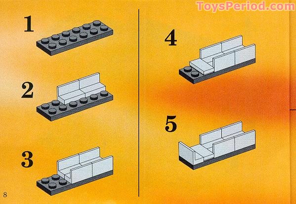 LEGO 6718 Rain Dance Ridge Instructions and Parts List