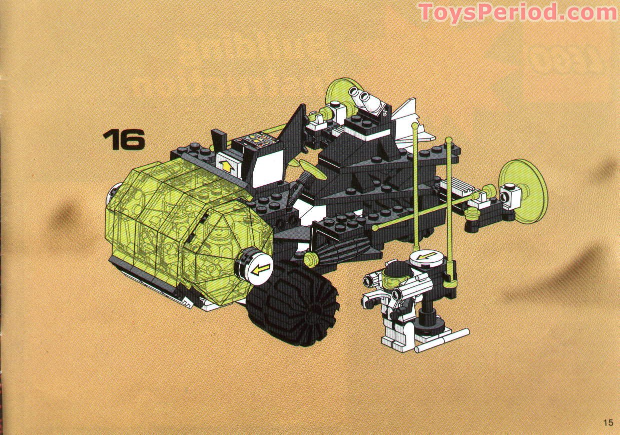 LEGO 6861-2 Blacktron Super Vehicle (Super Model Instructions ...