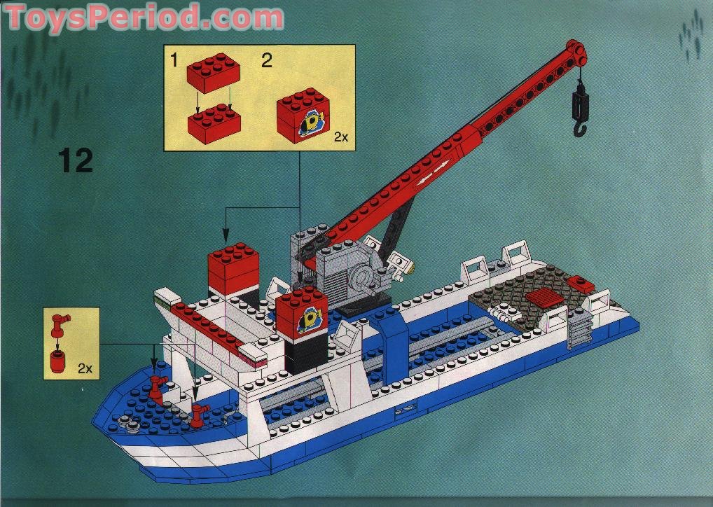 LEGO 6560 Diving Expedition Explorer Instructions and Parts List