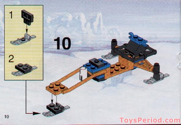 LEGO 6579 Ice Surfer Instructions and Parts List