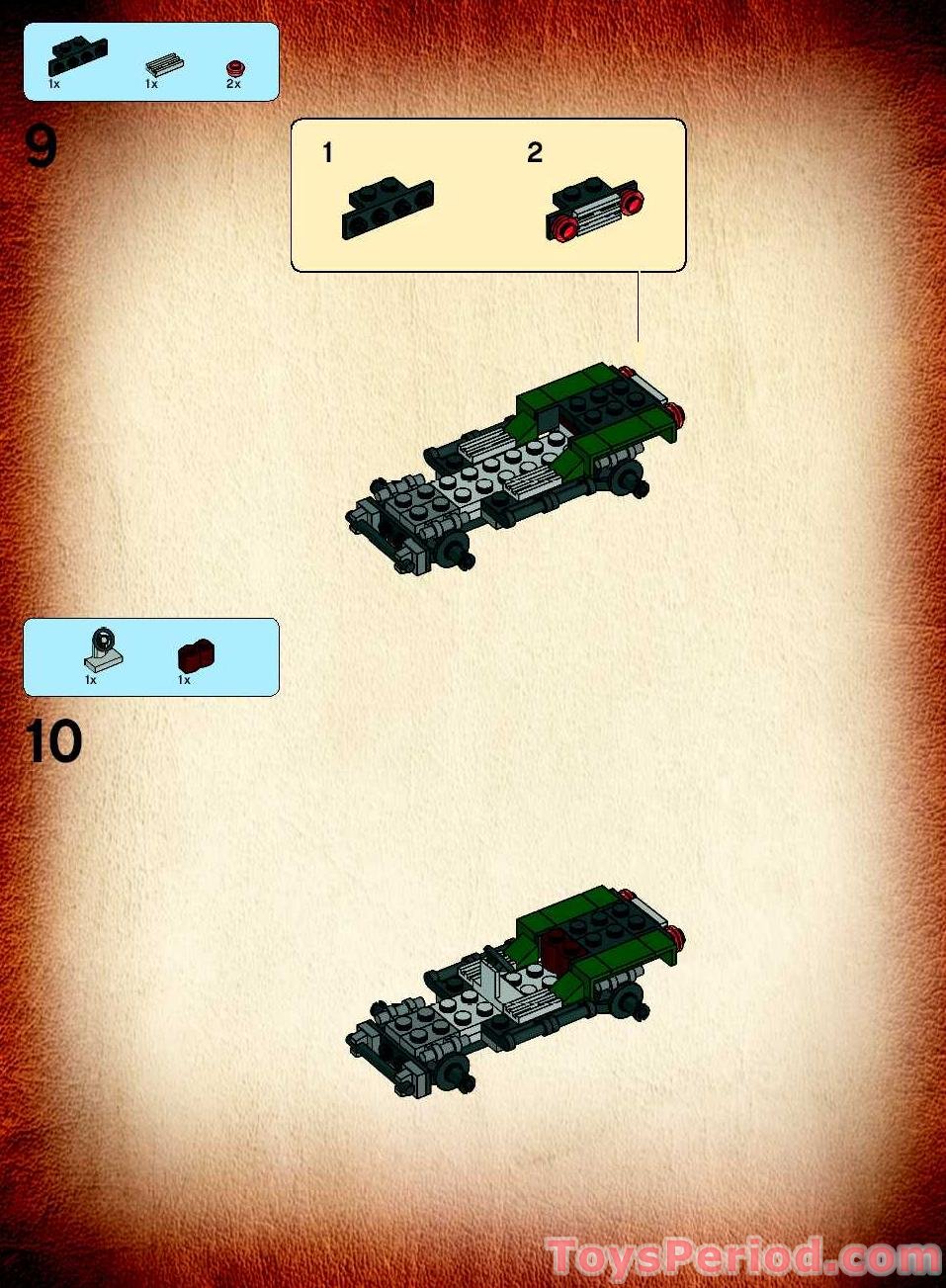 LEGO 7628 Peril in Peru Set Parts Inventory and Instructions - LEGO ...