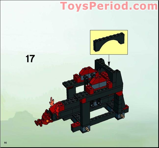 LEGO 8800 Vladek's Siege Engine Instructions and Parts List