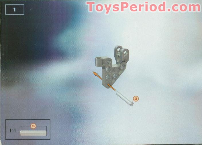 LEGO 8587-1 Panrahk Instructions and Parts List