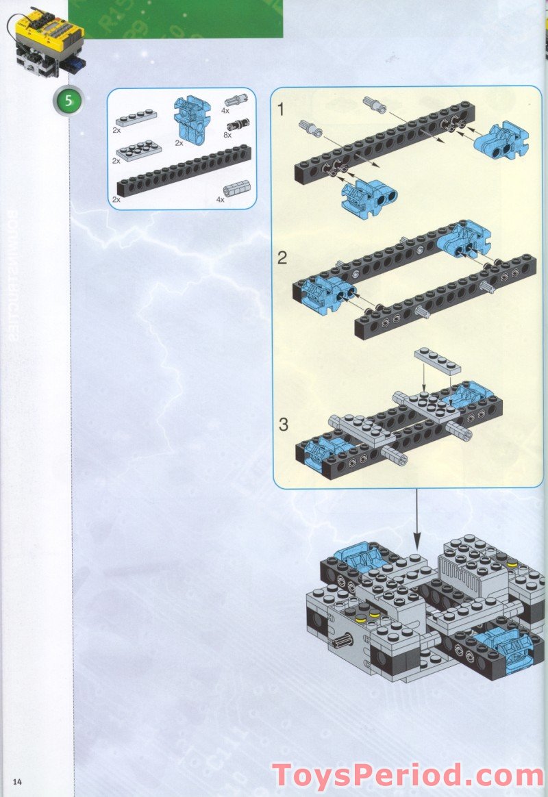 LEGO 9747 Robotics Invention System, Version 1.5 Instructions and Parts ...