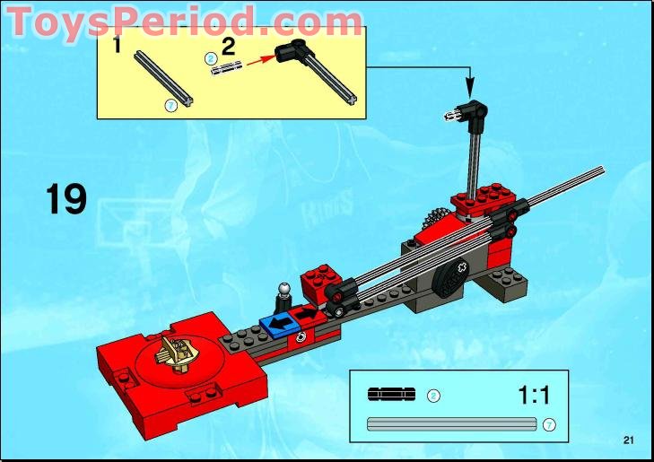 LEGO 3429 Ultimate Defense Instructions and Parts List