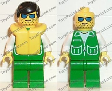 LEGO 1958 Windsurfer Instructions and Parts List