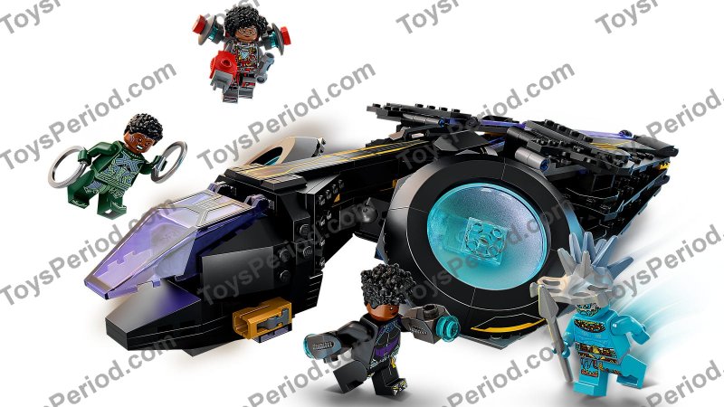 LEGO 76211 Shuri's Sunbird Set Parts List