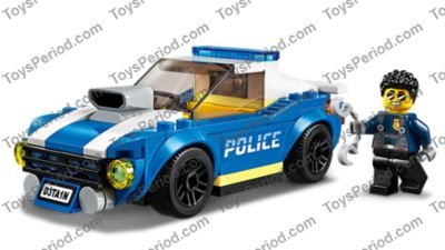 LEGO 60242 Police Highway Arrest Set Parts List