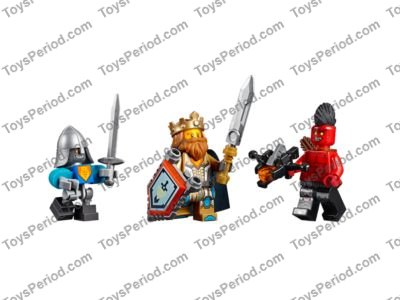 LEGO 70327 The King's Mech Set Parts List