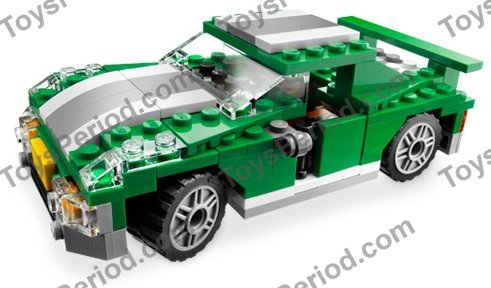 LEGO 6743 Street Speeder Instructions and Parts List