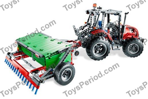 LEGO 8063 Tractor with Trailer Instructions and Parts List