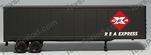 HO Rolling Stock - Walthers 933-1655 Railway Express REA 40' Van Trailer