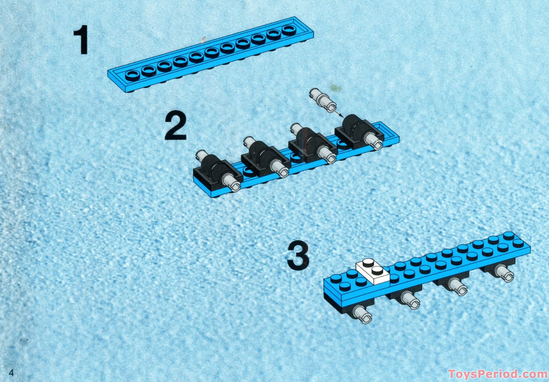 LEGO 6898 Ice-Sat V Instructions and Parts List