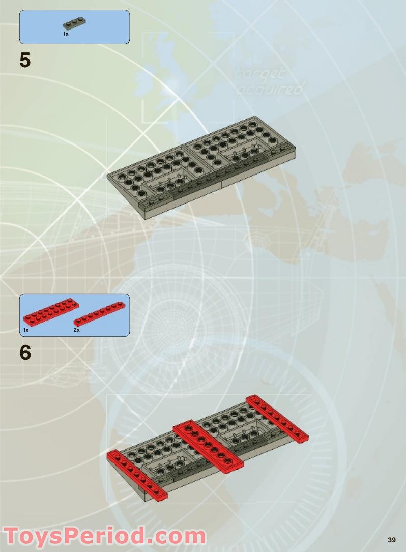LEGO 8487 Flo's V8 Cafe Instructions and Parts List