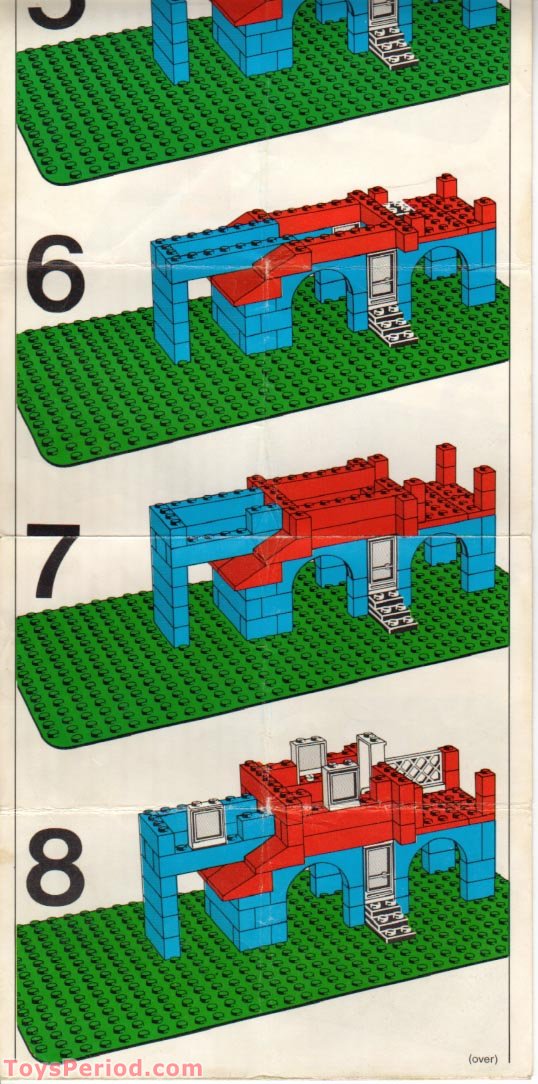 LEGO 540-3 Swiss Villa Instructions and Parts List