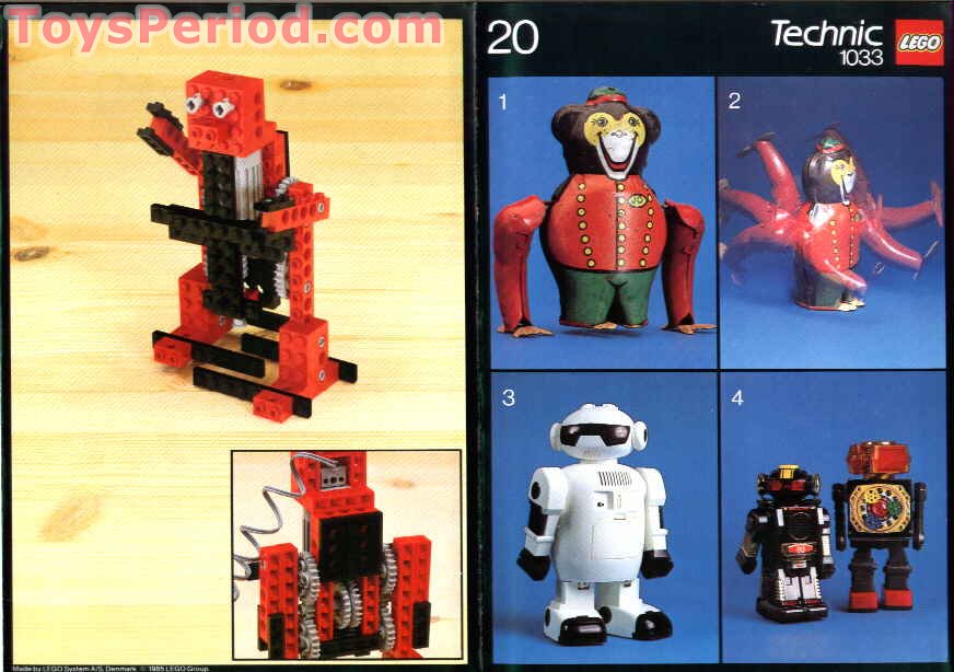 LEGO 1033 Building Instructions for Set 1032 Instructions and Parts List