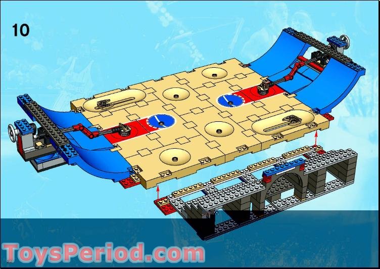 LEGO 3433 NBA Ultimate Arena Instructions and Parts List