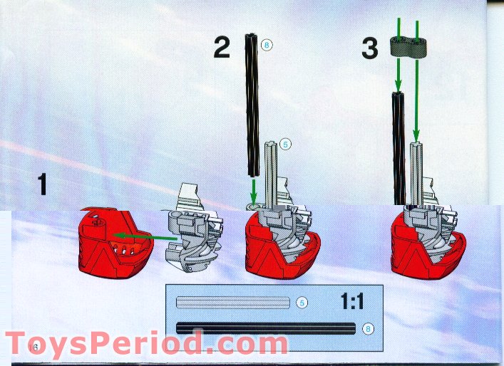 LEGO 3540 Puck Passer Instructions and Parts List