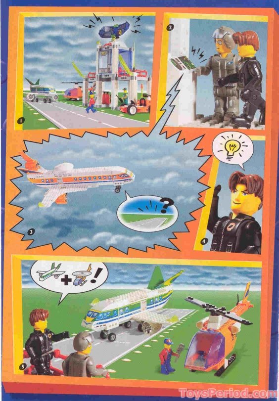 LEGO 4620 A.I.R. Operations HQ Instructions and Parts List