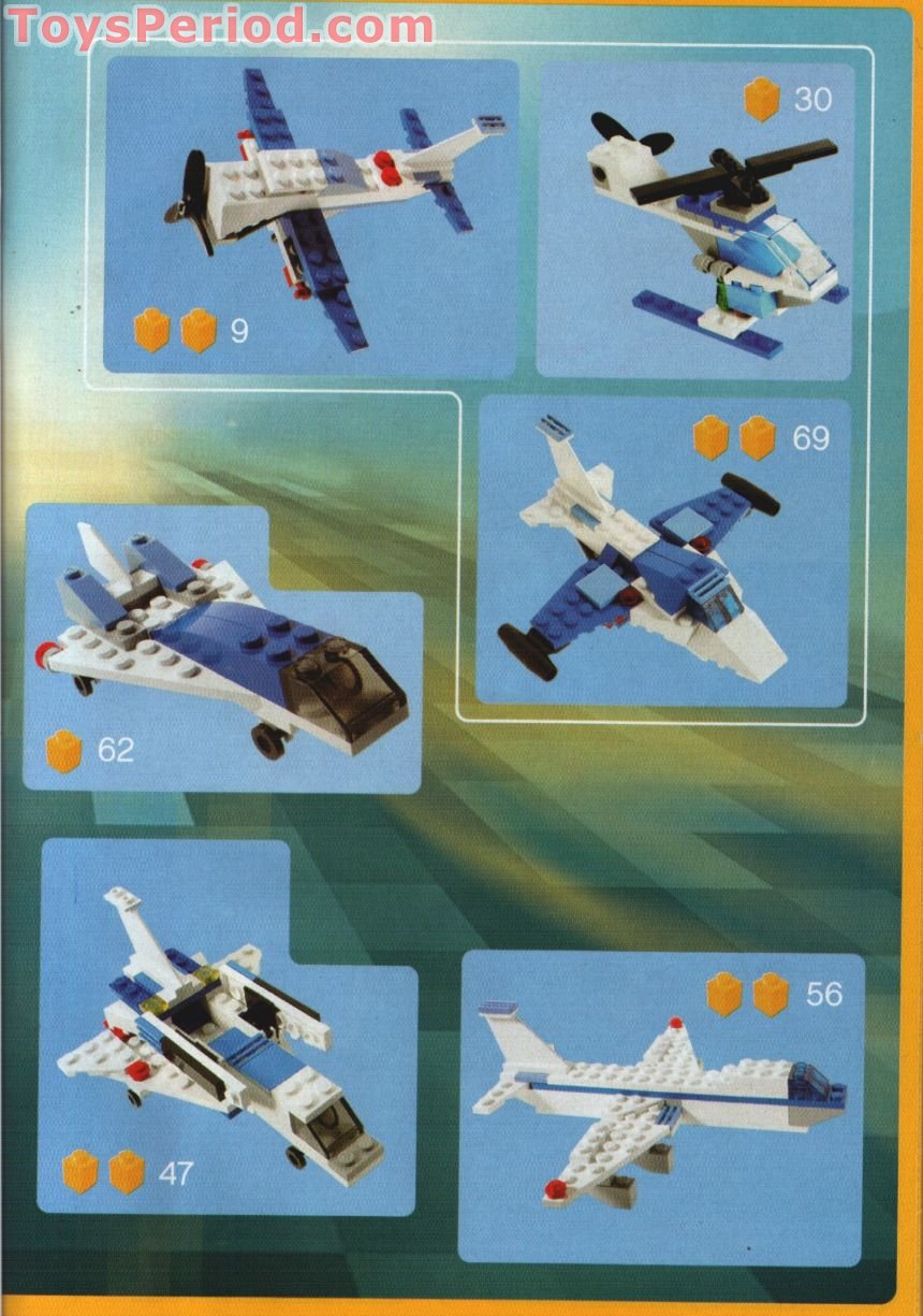 LEGO 4098 High Flyers Instructions and Parts List