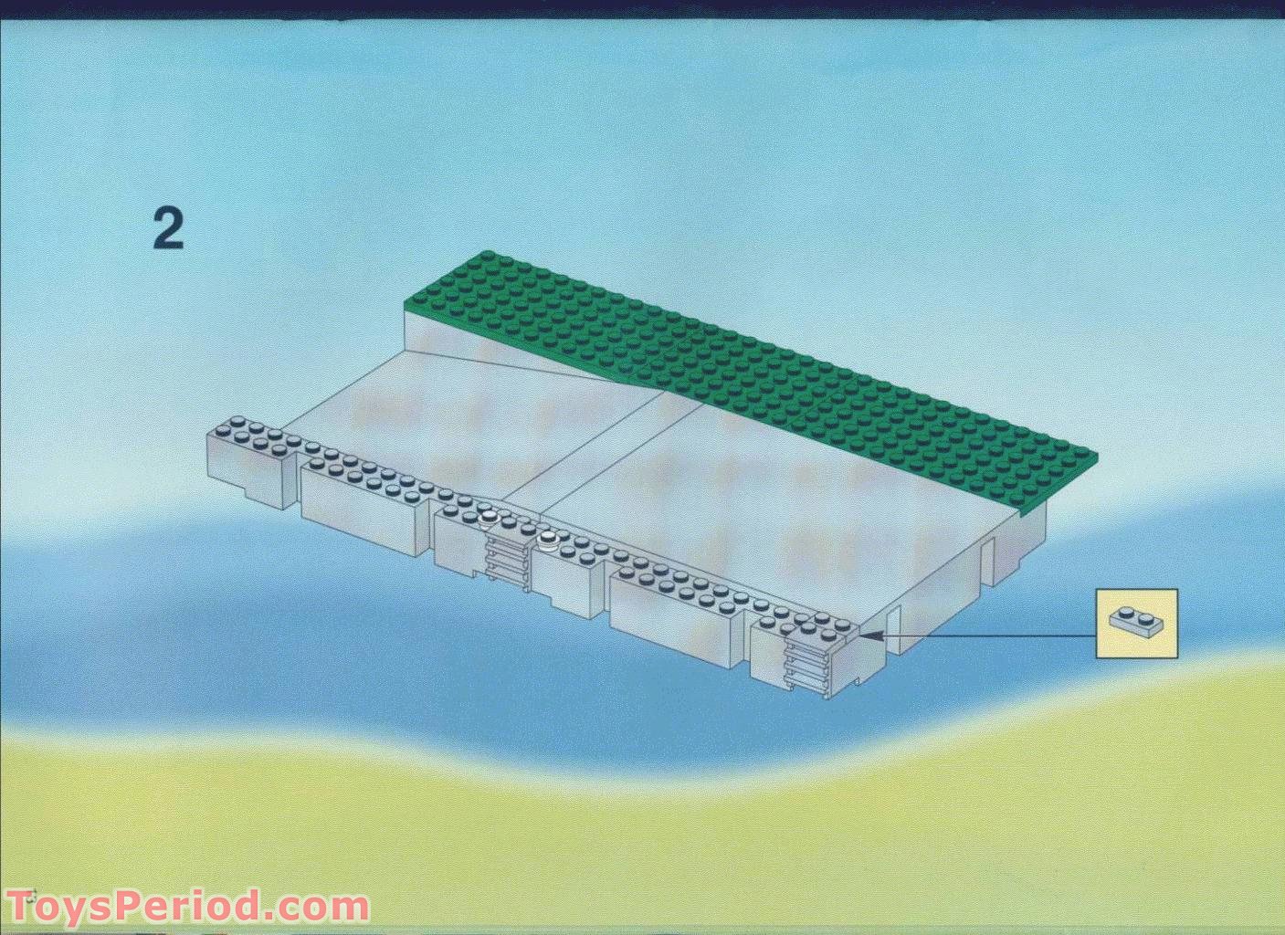 LEGO 6338 Hurricane Harbor Instructions and Parts List