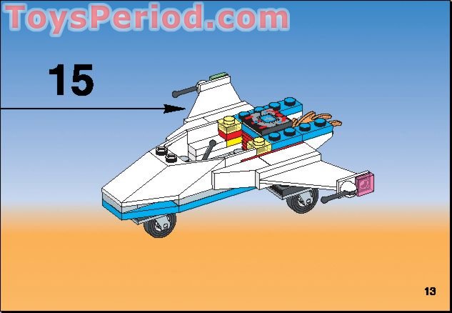 LEGO 6469 Space Port Value Pack Instructions and Parts List