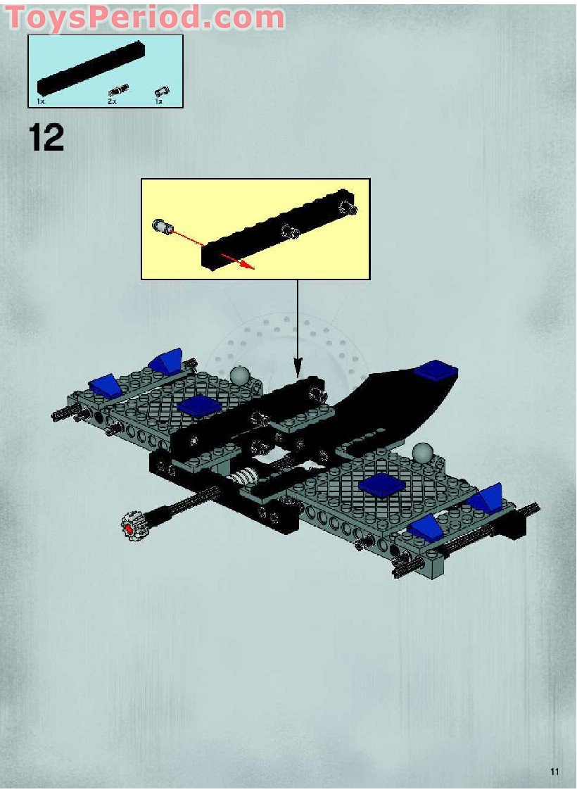 LEGO 8624 Race for the Mask of Life Instructions and Parts List