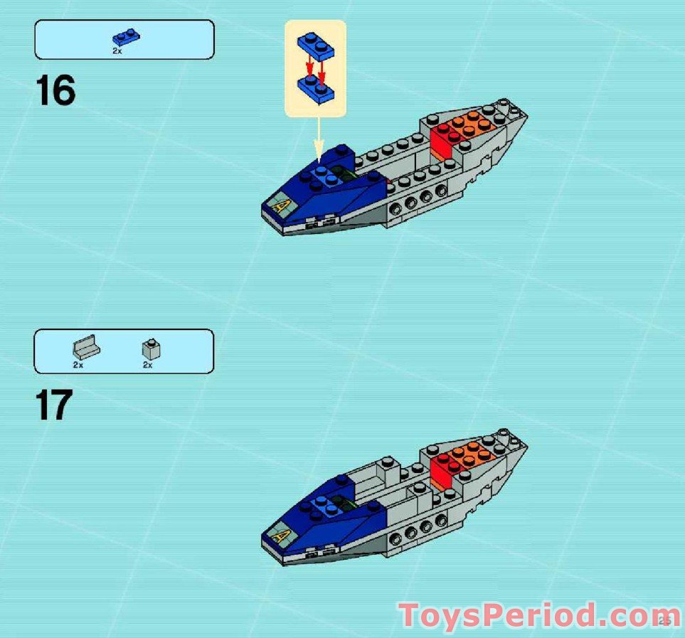 LEGO 8637 Mission 8: Volcano Base Set Parts Inventory and Instructions ...