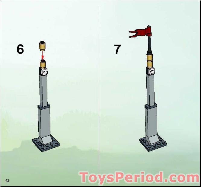 LEGO 8779 The Grand Tournament Instructions and Parts List