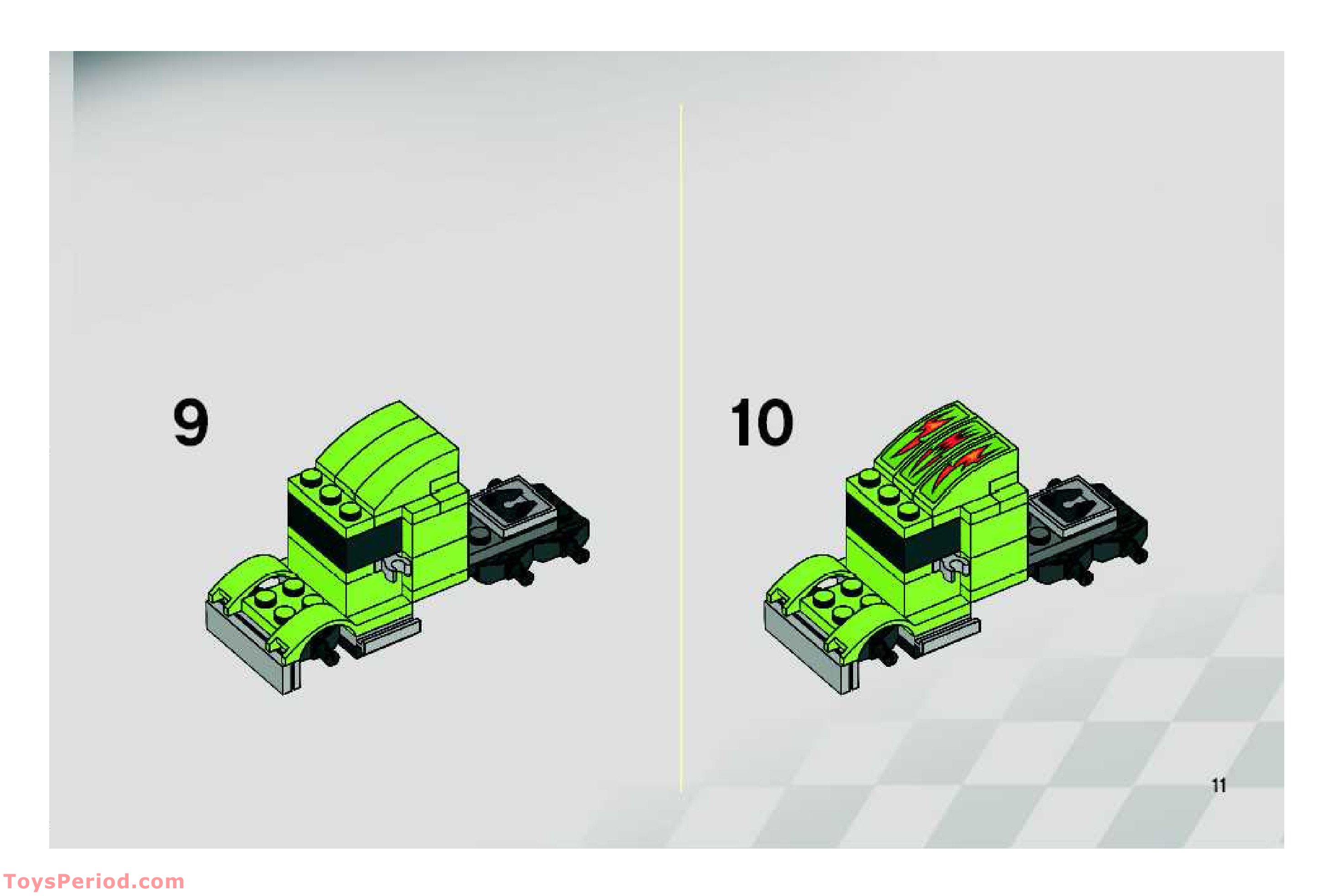 LEGO 8199 Security Smash Instructions and Parts List