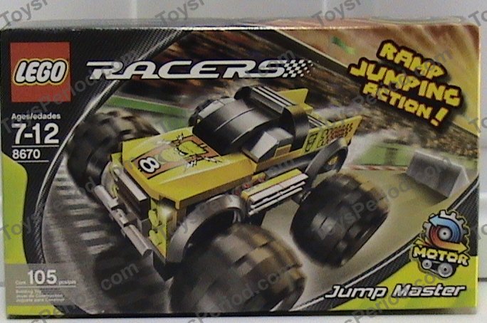 LEGO 8670 Jump Master Instructions and Parts List