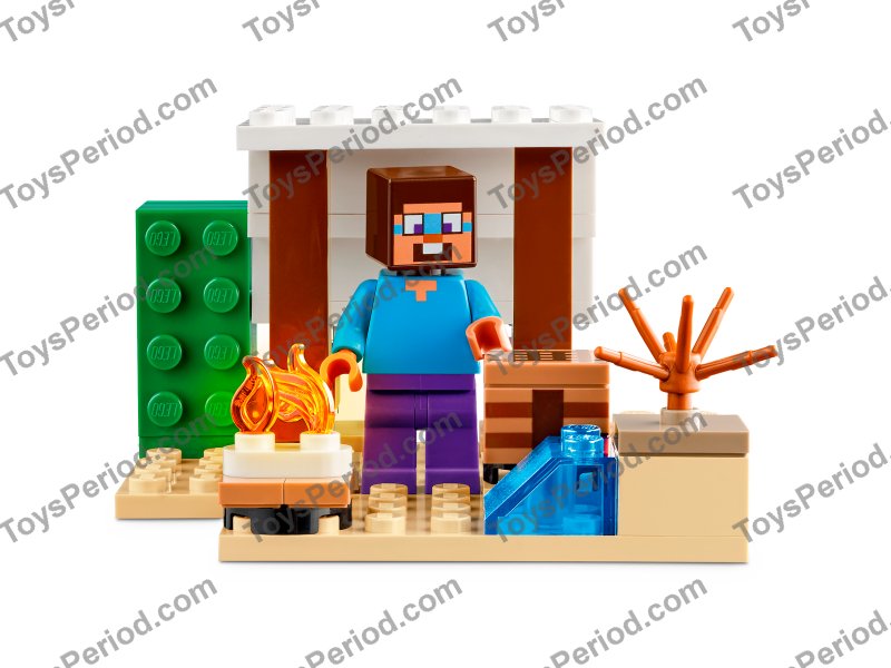 LEGO 21251 Steve's Desert Expedition Set Parts List