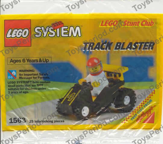 LEGO 1563 Kellogg's Promotional Set - Track Blaster Instructions and ...