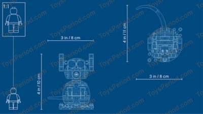 LEGO 40355 Year of the Rat Set Parts List