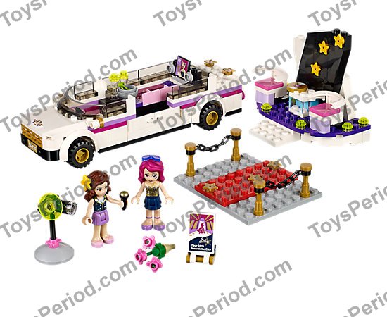 LEGO 41107 Pop Star Limo Set Parts List