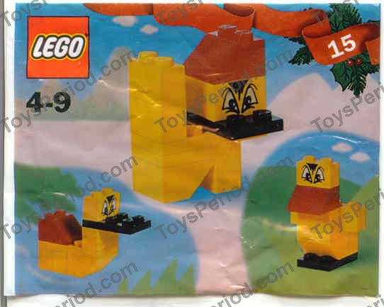 LEGO 4524-16 Advent Calendar 2002, Creator (Day 15) Duck Set Parts List